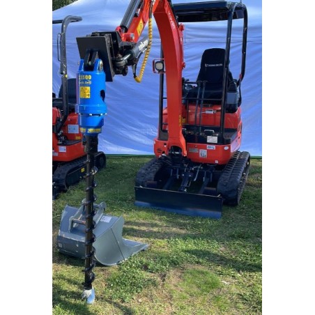 Hydraulic Auger AGR 55 earth drill screw pole Ground Screw anchor pole