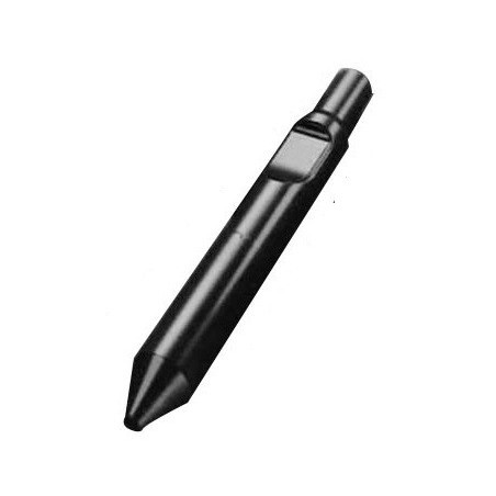 Moil point tool for hydraulic breaker. Demolition, frozen ground, rock