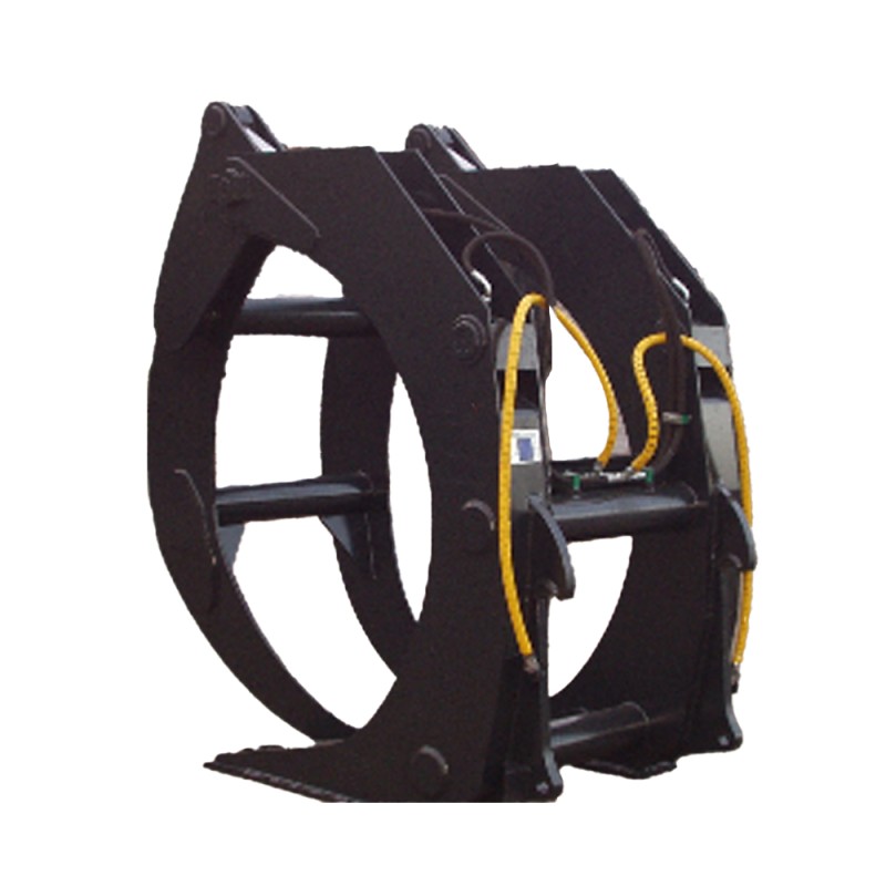 Log Grapple LG for wheel loaders for handling of long logs